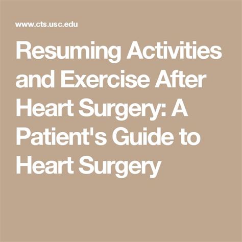 What Exercises Can You Do After Open Heart Surgery At Aiden Ligar Blog
