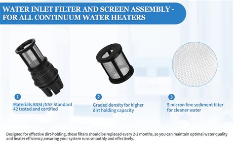 Dtjd006 Water Filter Cover With Egbd032 Inlet Filter Fit For Nortiz