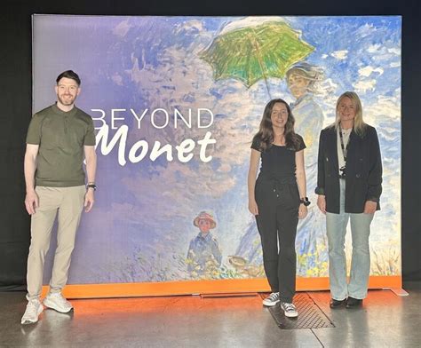 Lovely Evening Attending The Beyond Monet Uk Premiere Such An Amazing Immersive Experience