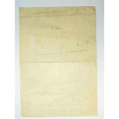 Iron Cross Second Class Award Certificate To The Ss Sturmann In