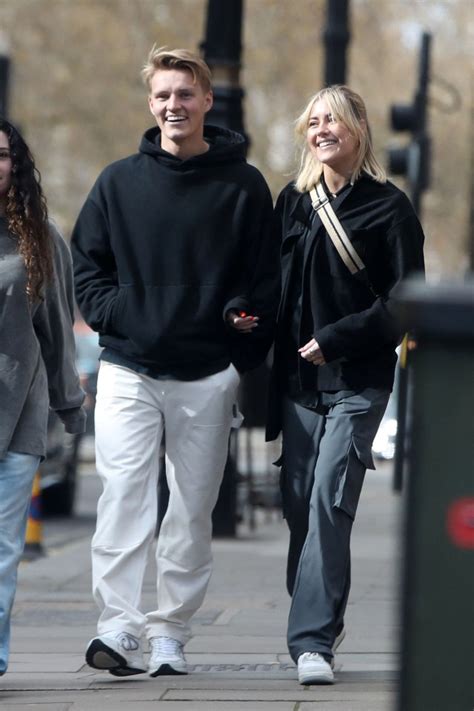 Martin Odegaard And Stunning Partner Helene Spilling Seen Together For