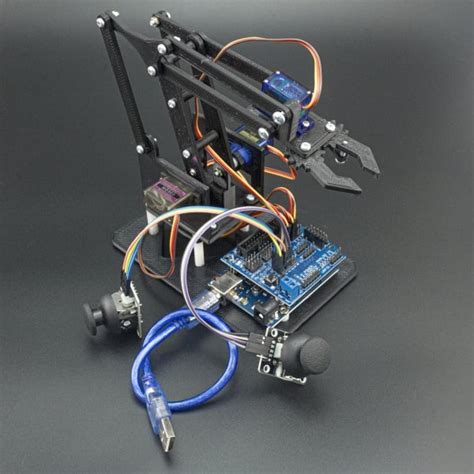 kit brazo robÓtico mearm en pla con arduino