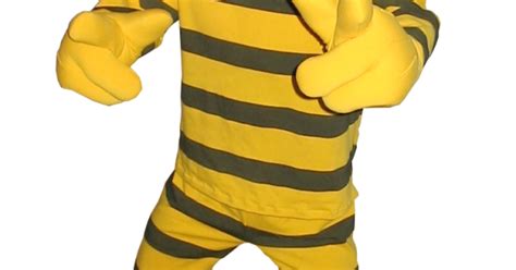 Menacing Striped Golden Python Mascot Costume