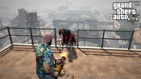 Gta 5 Michaels Five Star Cop Battle At Grand Banks Steel Foundry
