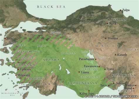 Anatolia Location On Map
