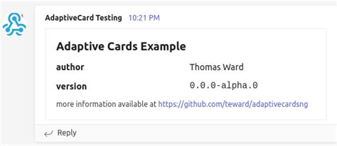 GitHub Teward Adaptivecardsng AdaptiveCards Implementation In Python