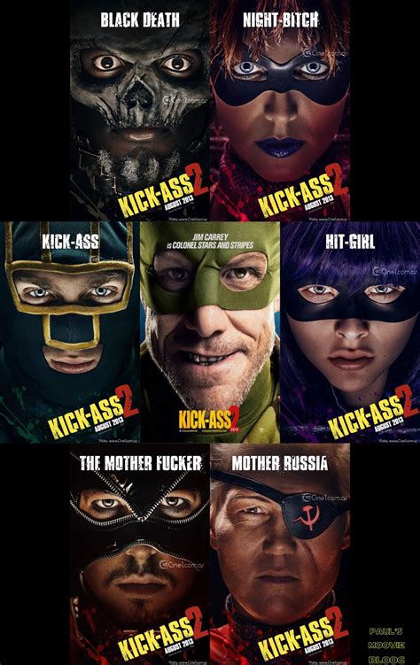 Pauls Moovie Bloog Kick Ass 2 Movie Posters