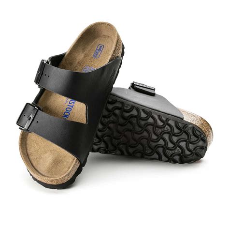 Arizona Birko Flor Soft Footbed Regular Fit Black Suna Shoes
