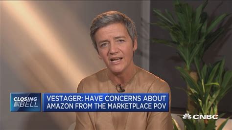 Eu Competition Commissioner On Amazon Antitrust Concerns