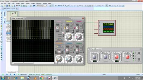 How To Operate Cro And Function Generator Proteus Embeddedsysetem