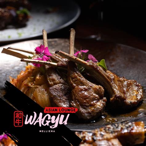 Wagyu Have A Taste Of Our 𝐊𝐢𝐦𝐜𝐡𝐢 𝐋𝐚𝐦𝐛 𝐂𝐡𝐨𝐩𝐬 Cooked With Our Robata Grill To Bring Out That