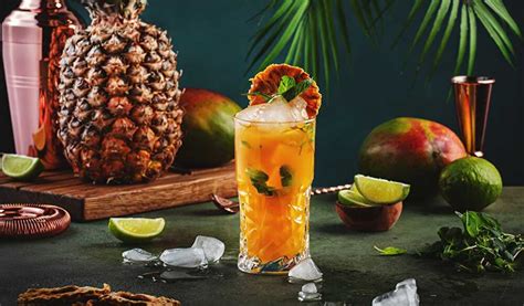 Tropical Vodka Spark Cocktail Cocktail Recipe Tropical Vodka Spark