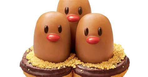Japans Pokémon Donuts Are Evolving As Diglett Grows Into Dugtrio