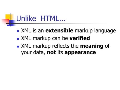 ppt sgml and xml powerpoint presentation free download id 5681455