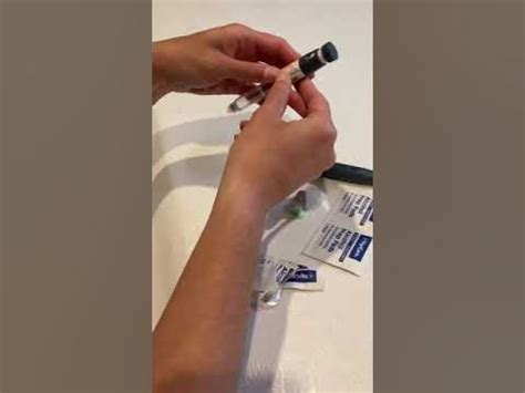 Giving Insulin Dose With Humalog Kwikpen Jr Youtube