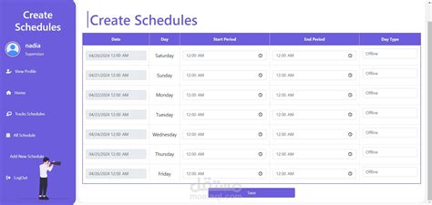 attendance system Net mvc Project مستقل