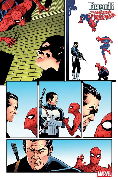 Punisher Vs Spider Man Comic Will Revisit Some Of Peter Parker And