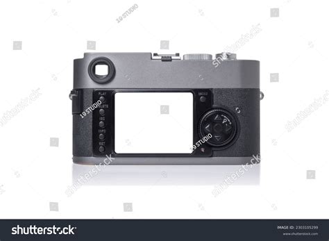 Vintage Camera Back View Over 1968 Royalty Free Licensable Stock