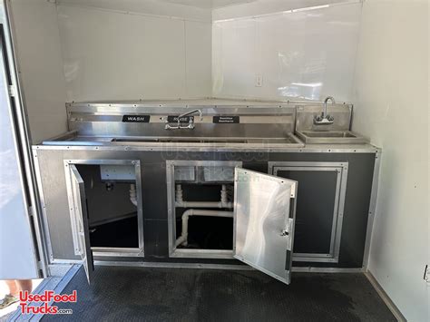 2015 85 X 16 Custom Built Kitchen Food Concession Trailer With 4 Porch