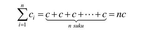 Integral Notasi Sigma