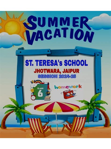 Summer Holiday Homework Class 6th Pdf