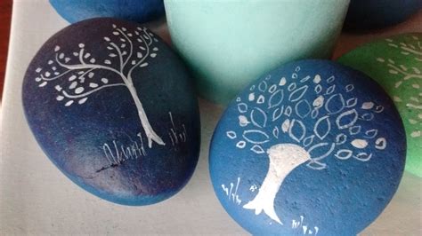 Tutorial De Artesanías Piedras Decoradas Y Creativas