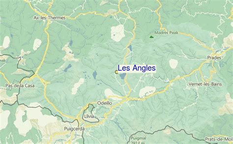 Les Angles Skigebied Gids Lokaliteitkaart En Les Angles Skivakantie Aanbiedingen