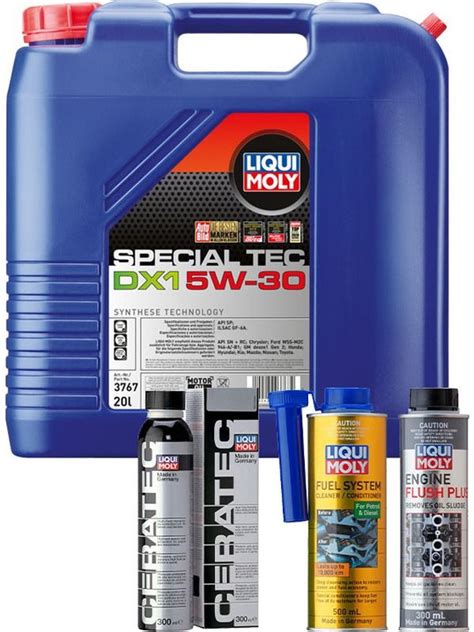 Buy Liqui Moly Special Tec DX1 5W-30 20L + Platinum Service Kit RLK-LQM ...