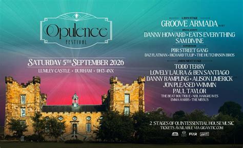 Opulence Tickets Gigantic Tickets