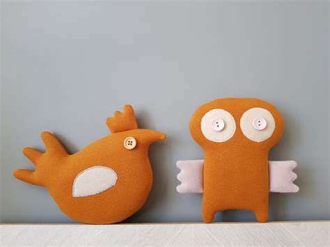 Easter Chicken Sewing Pattern Pdf Tutorial Dailydoll Shop Owl