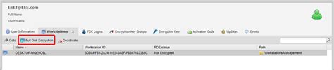 Kb7185 Starting Full Disk Encryption Using The Eset Endpoint Encryption Server Managed