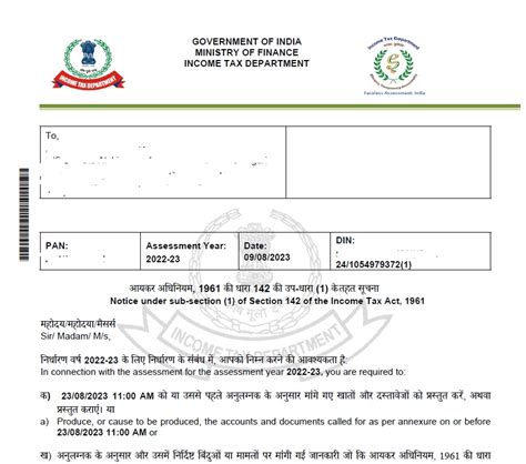 Steps To Take After Receiving An Income Tax Department Notice Taxconcept