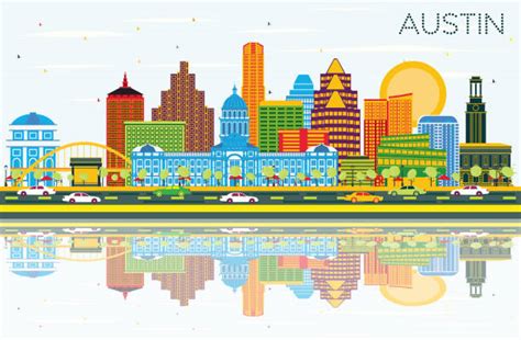 Austin Texas Illustrations Royalty Free Vector Graphics And Clip Art