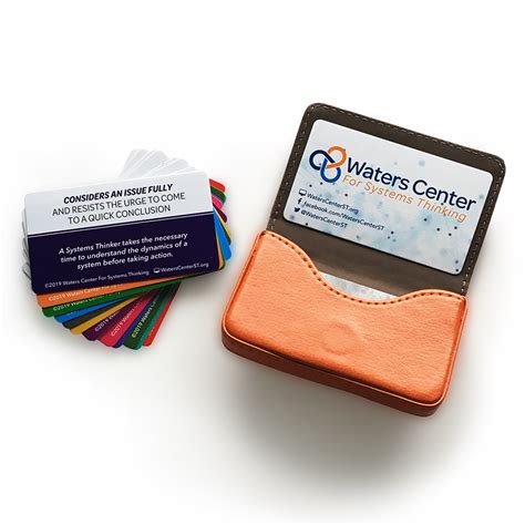 Habits Of A Systems Thinker Pocket Sized Card Set Waters Center For