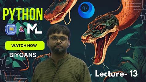 Python Lecture 13 Biyoans Youtube