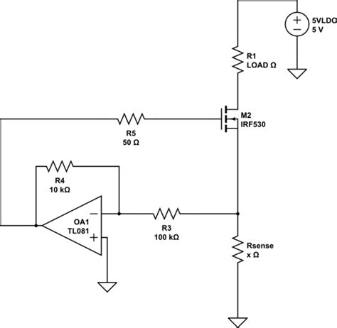 Current Limiter With Low Voltage Drop Out Electrical Engineering Stack Exchange