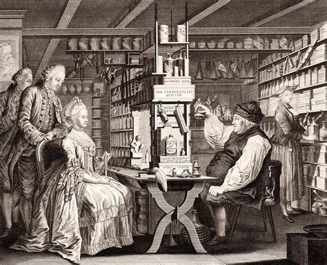 18th Century Pharmacy Historical Photograph By Science Photo Library