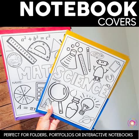 Science Notebook Cover Ideas