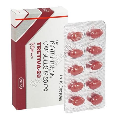 Tretiva 20 Mg Soft Capsule Saferx Medicine