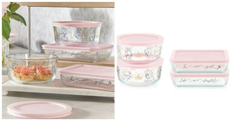New Disney Princess Pyrex Storage Set Chip And Company