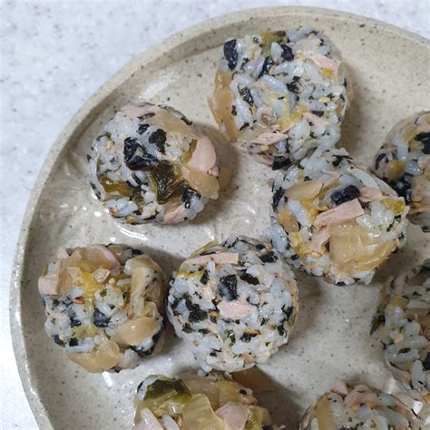 참치 김치 마요 주먹밥반찬이 필요 없는 초스피드 레시피