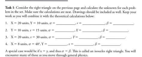 Solved Right Triangle Analysis In Analyzing Vectors In Chegg
