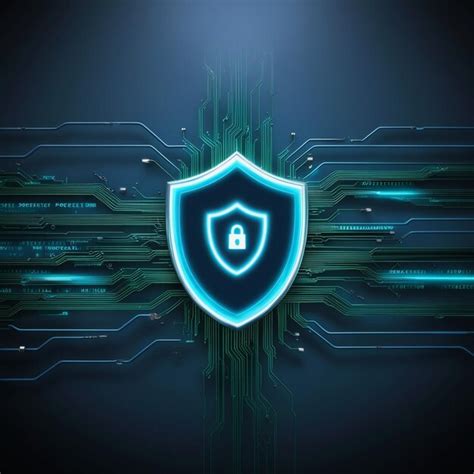 Advanced Futuristic Cybersecurity System Model Innovation In Digital Security Premium Ai