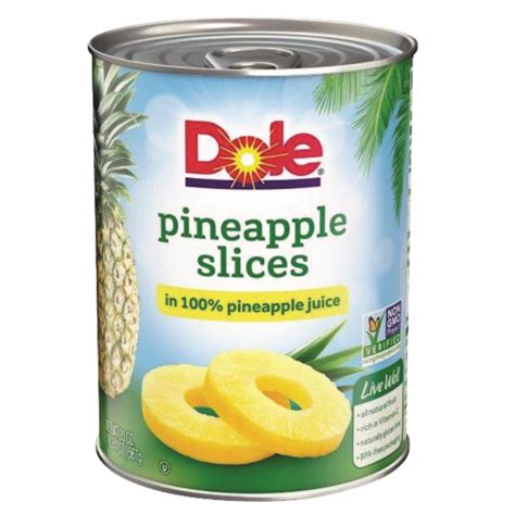Piña En Rodajas Dole 20 Oz Precio En Rd Supermercadosrd