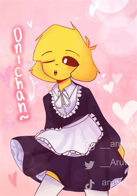 An Anime Character With Blonde Hair Wearing A Blue Dress And White Tights Standing In Front Of