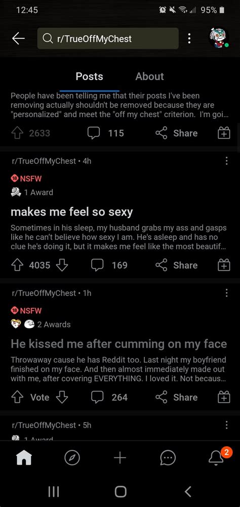 Ju From R Trueoffmychest All It You Ever See On There Is Sex And Sex And More Sex All It You