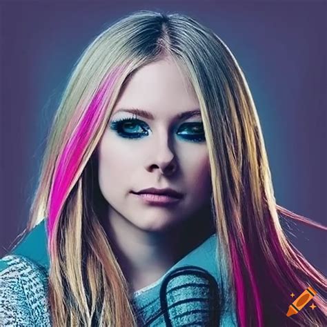Avril lavigne playing a board game on Craiyon