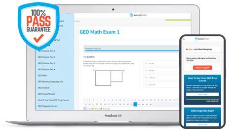 Ged Test Prep Complete Prep Course And Full Length Exams