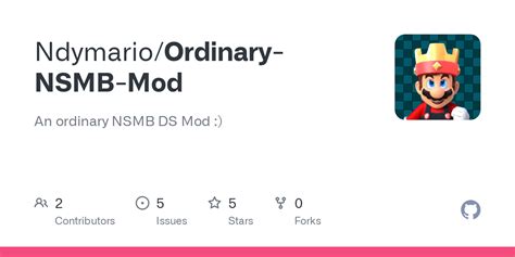 GitHub Ndymario Ordinary NSMB Mod An Ordinary NSMB DS Mod