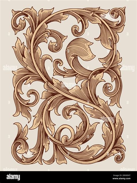 Acanthus Leaf Scroll
